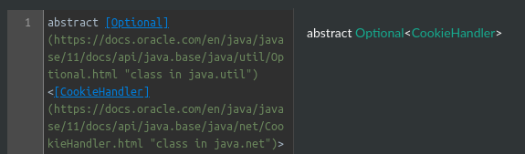 HTML code blocks copied/pasted from HTML pages not converted to Markdown format correctly ...