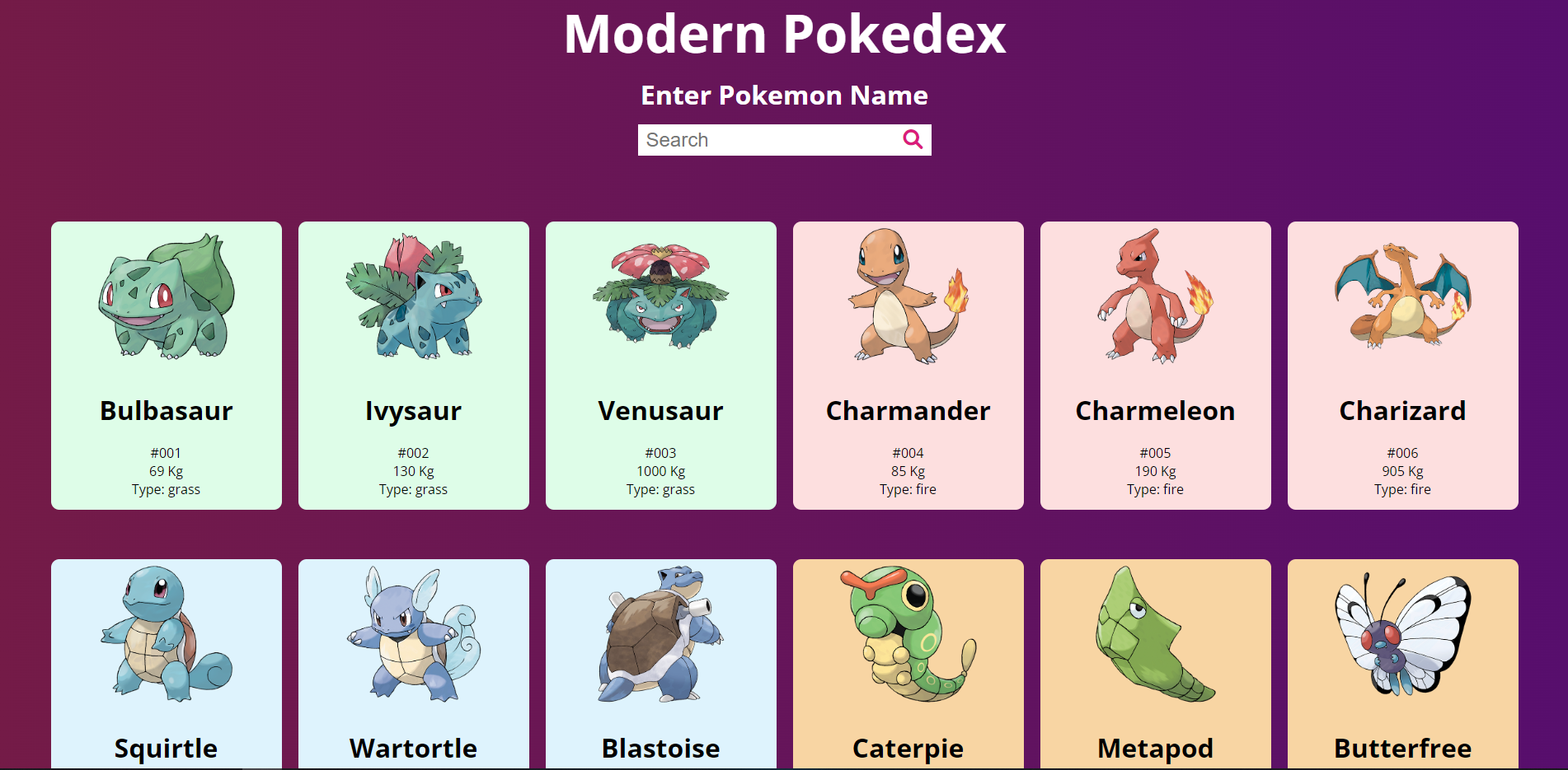 GitHub - orhankalkan32/javascript-pokedex