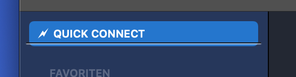 Horizontal line within quick connect button · Issue #984 · Sequel-Ace/Sequel-Ace · GitHub