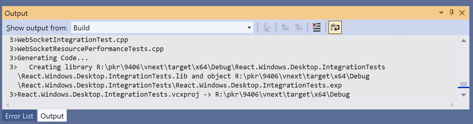 VS2019 gives `The project 'Microsoft.ReactNative' cannot be referenced ...