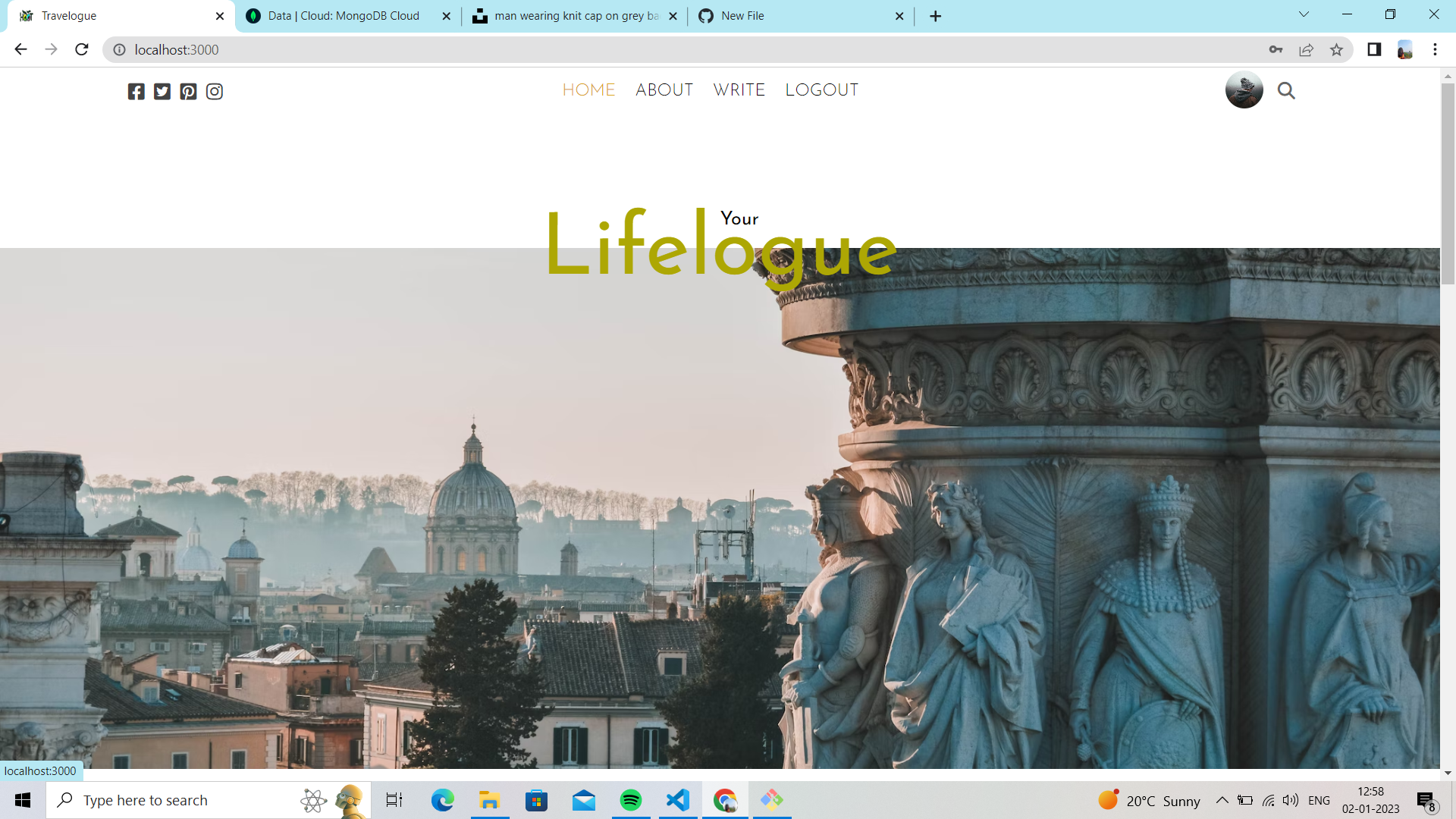 GitHub - noelle224/Fullstack-MERN-Blog: A fullstack Mern project. A fully functional Blog that ...