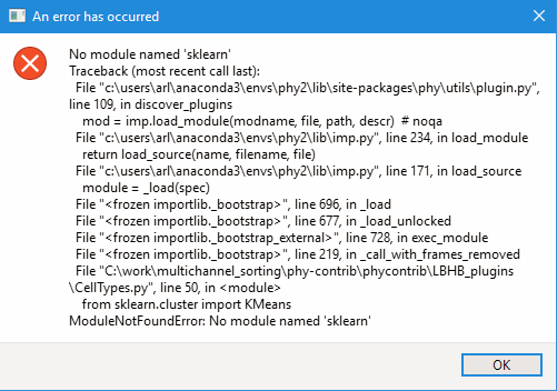 Phy Startup Error On Windows 10 With Anaconda 3 · Issue 858 · Cortex Labphy · Github