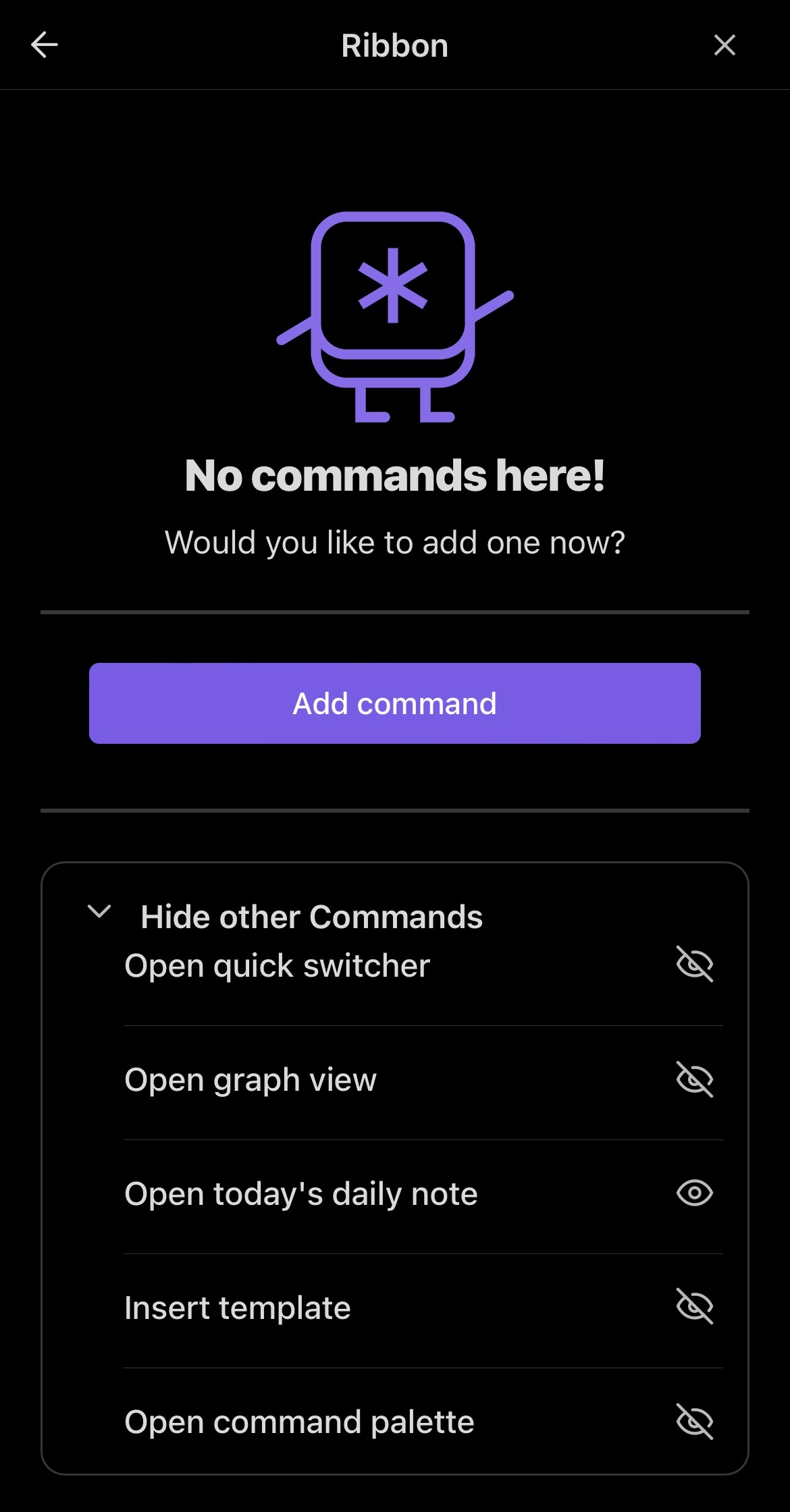 Add support for new mobile bar/left ribbon replacement · Issue #29 · phibr0/obsidian-commander ...