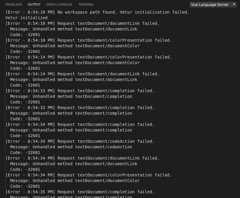 Both Emmet and Scaffold Snippets not working · Issue #1325 · vuejs/vetur · GitHub