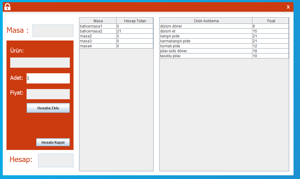 GitHub - ahmetkays0/RestoranOtomasyonu: jAVA