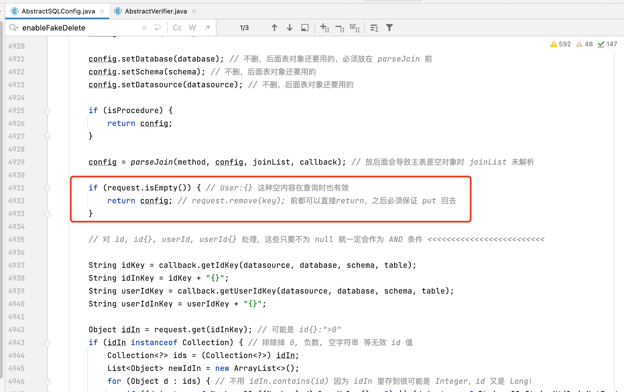 假删除时，报空指针错[Bug] · Issue #602 · Tencent/APIJSON · GitHub