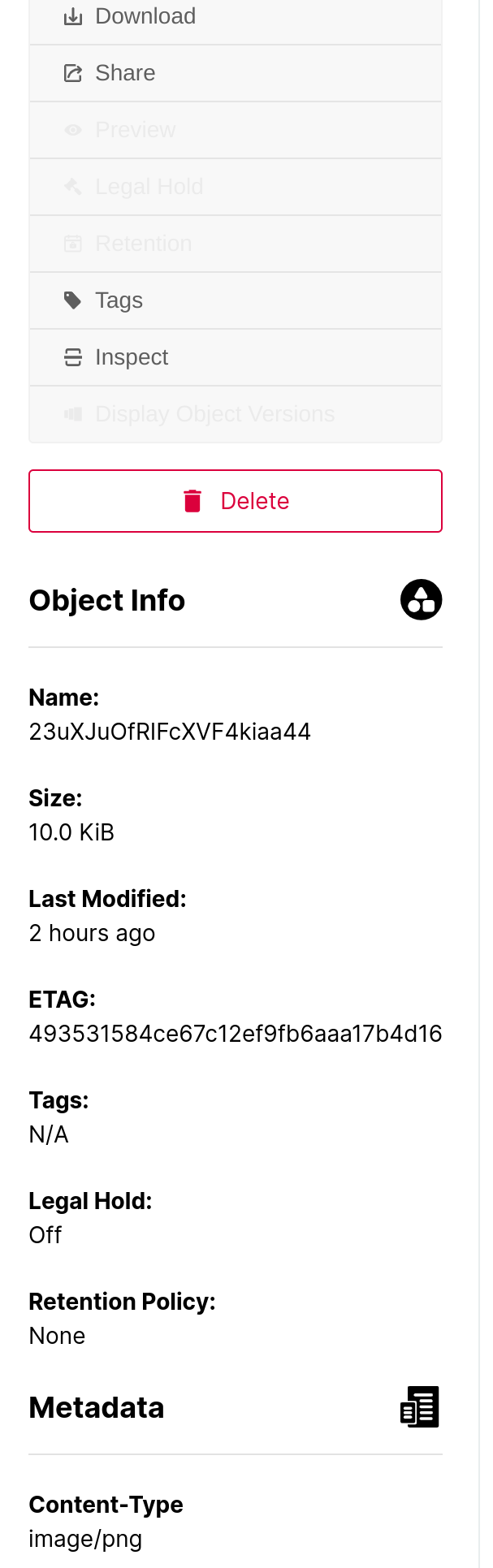 Preview Not Taking Mime Type Into Account But Only File Extension · Issue 2919 · Minio Console