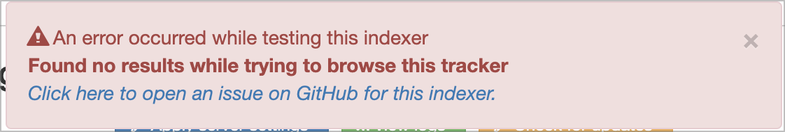[trezzor] Found no results while trying to browse this tracker (Test ...