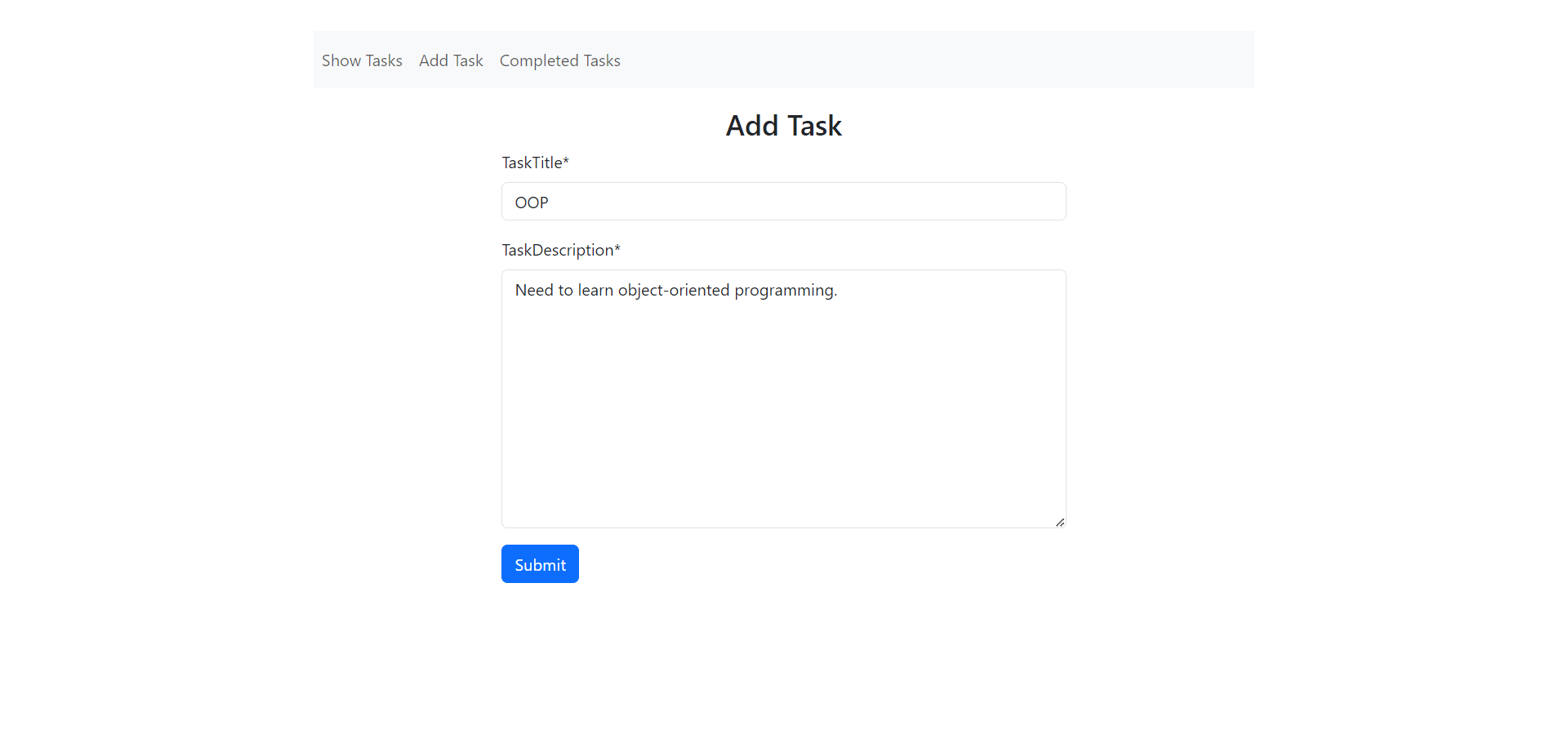 GitHub - Tithi-Paul/To-Do-List
