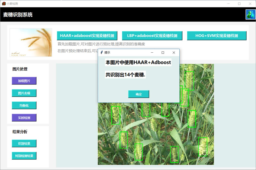 GitHub - njauhsy/WheatDetection: 基于HAAR+Adaboost与LBP+Adaboost的麦穗识别