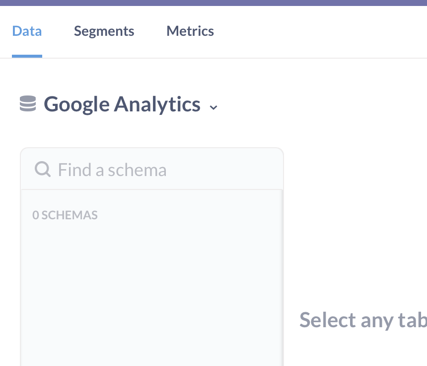Empty Tables on Google Analytics Data Source · Issue #28727 · metabase/metabase · GitHub