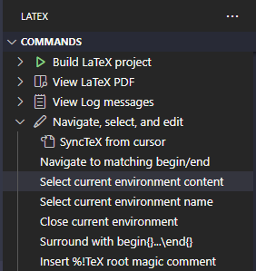 Select current environment content/name are not working for me · Issue #3520 · James-Yu/LaTeX ...