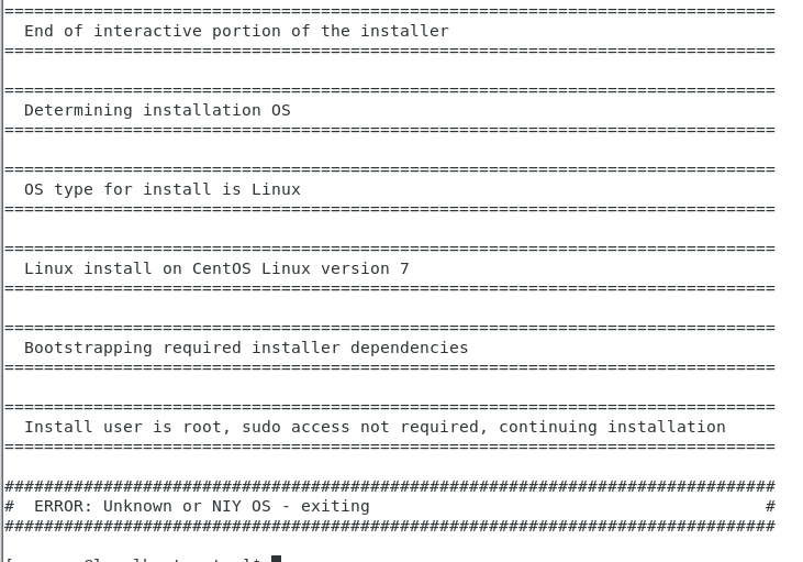Unsupported OS error on Defectdojo installation in CentOS 7 through setup.bash · Issue #1433 ...