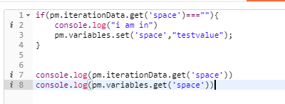 IterationData is not getting reflected in local variable value · Issue #7800 · postmanlabs ...