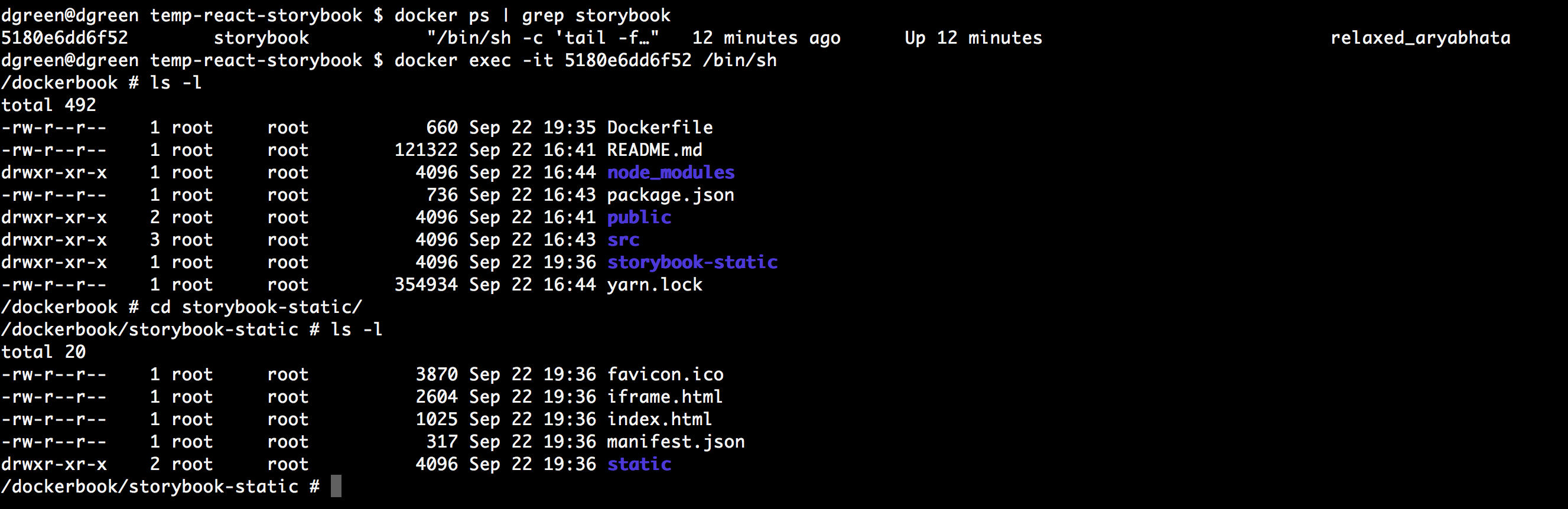 Build Storybook In Docker Yields No Files · Issue 4197 · Storybookjs Storybook · Github