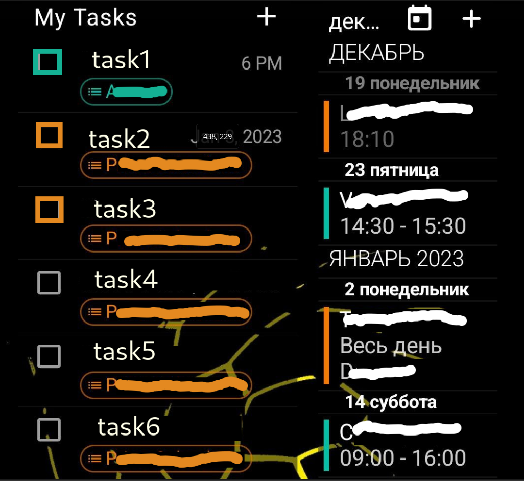Differentiate tasks by list color in widget · tasks tasks · Discussion #2100 · GitHub