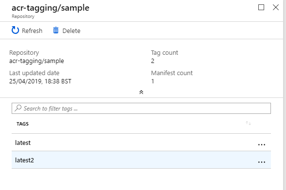[Question] How to quickly tag manifests? · Issue #213 · Azure/acr · GitHub