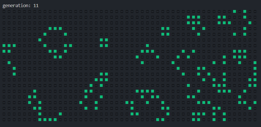 GitHub - HosokawaR/rust-lifegame: Life of game implemented in Rust