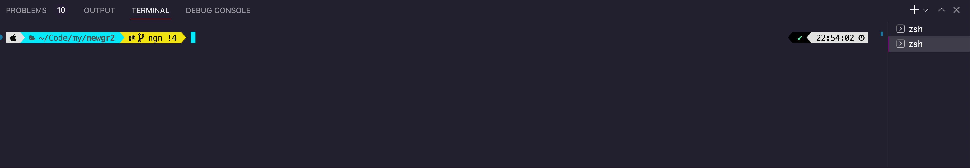Strange view in Terminal window · Issue #162532 · microsoft/vscode · GitHub