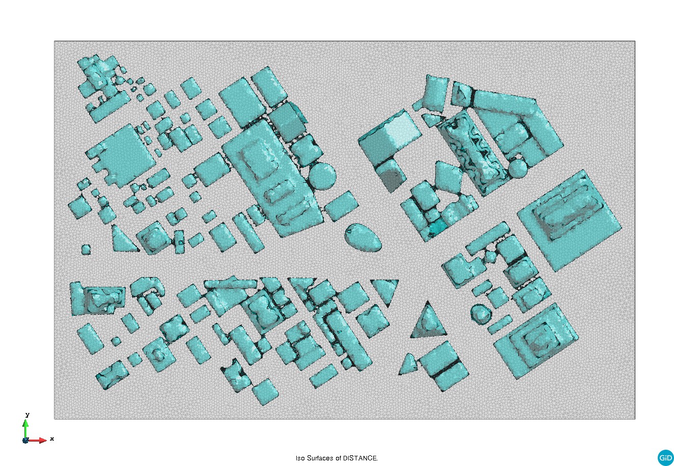 Embedded CFD solver seems to have troubles capturing sharp edges ...