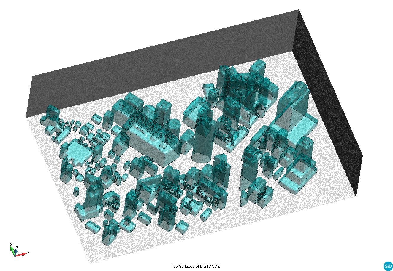 Embedded CFD solver seems to have troubles capturing sharp edges ...