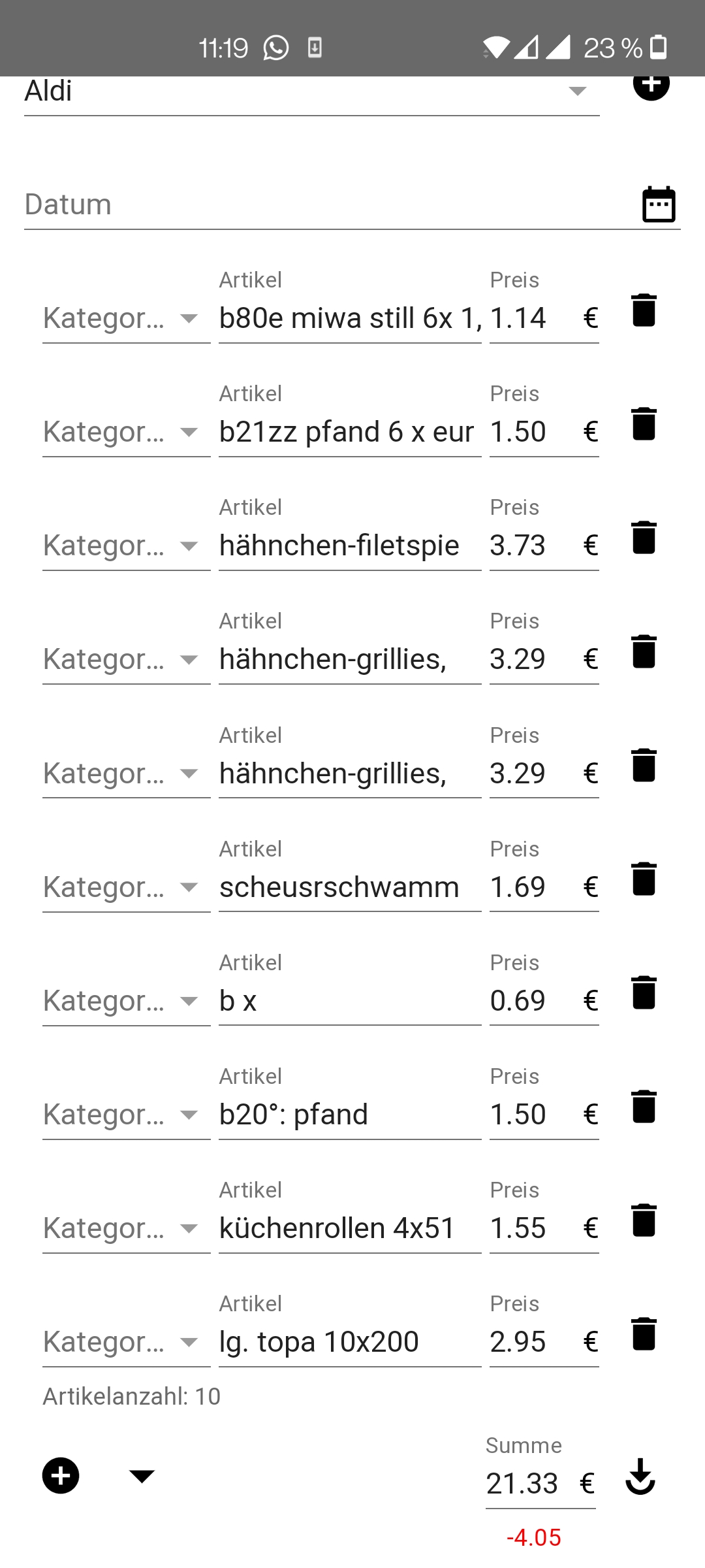 [DOCKER] Not showing API token · Issue #25 · ReceiptManager/receipt-parser-server · GitHub