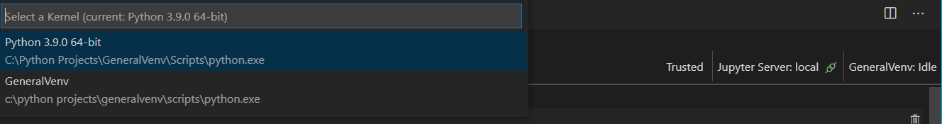 Wrong python is started for kernel · Issue #5648 · microsoft/vscode-jupyter · GitHub