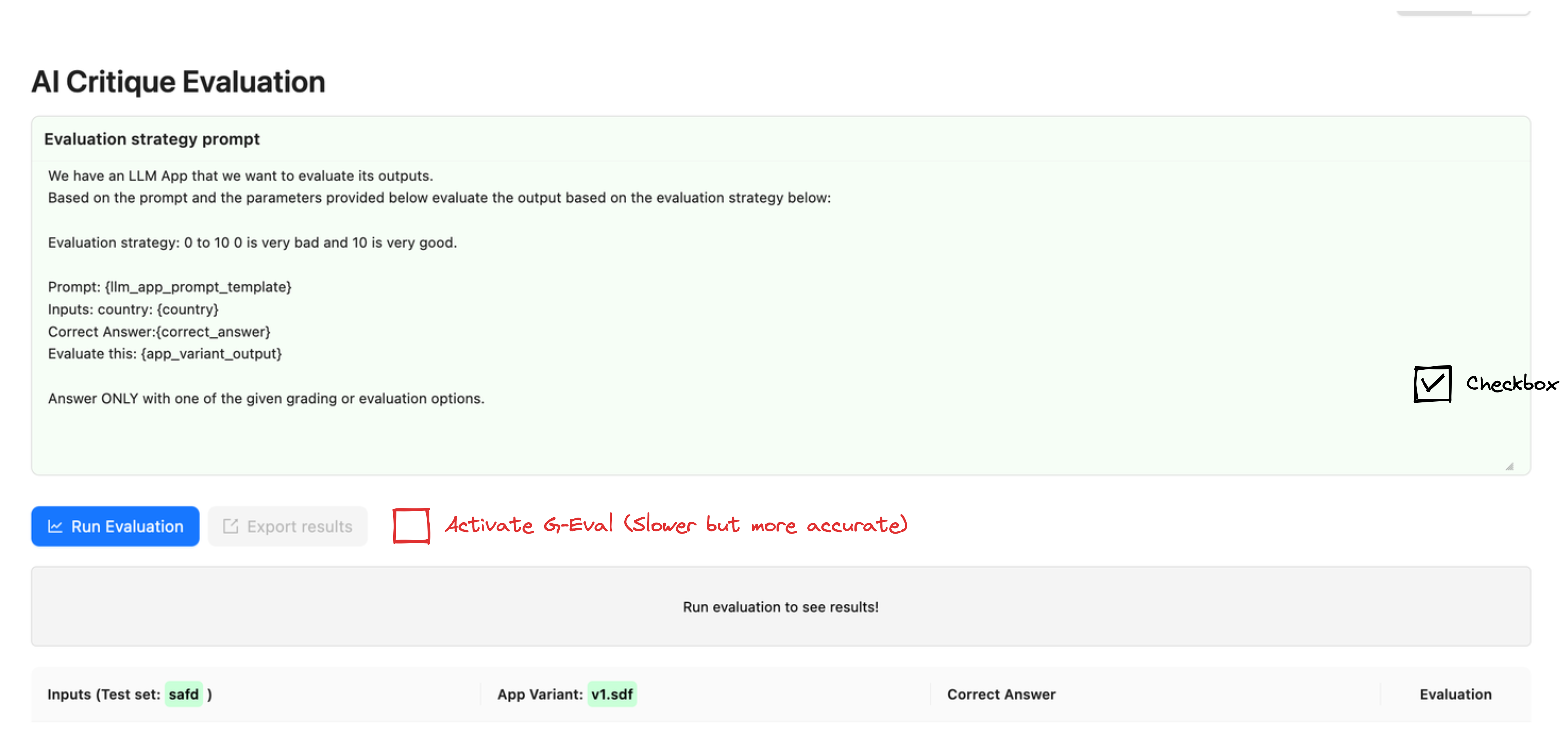 Implement G-Eval in AI Critic · Issue #632 · Agenta-AI/agenta · GitHub