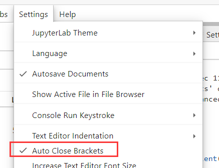 Auto Close Brackets not works in Code Console · Issue #10882 ...