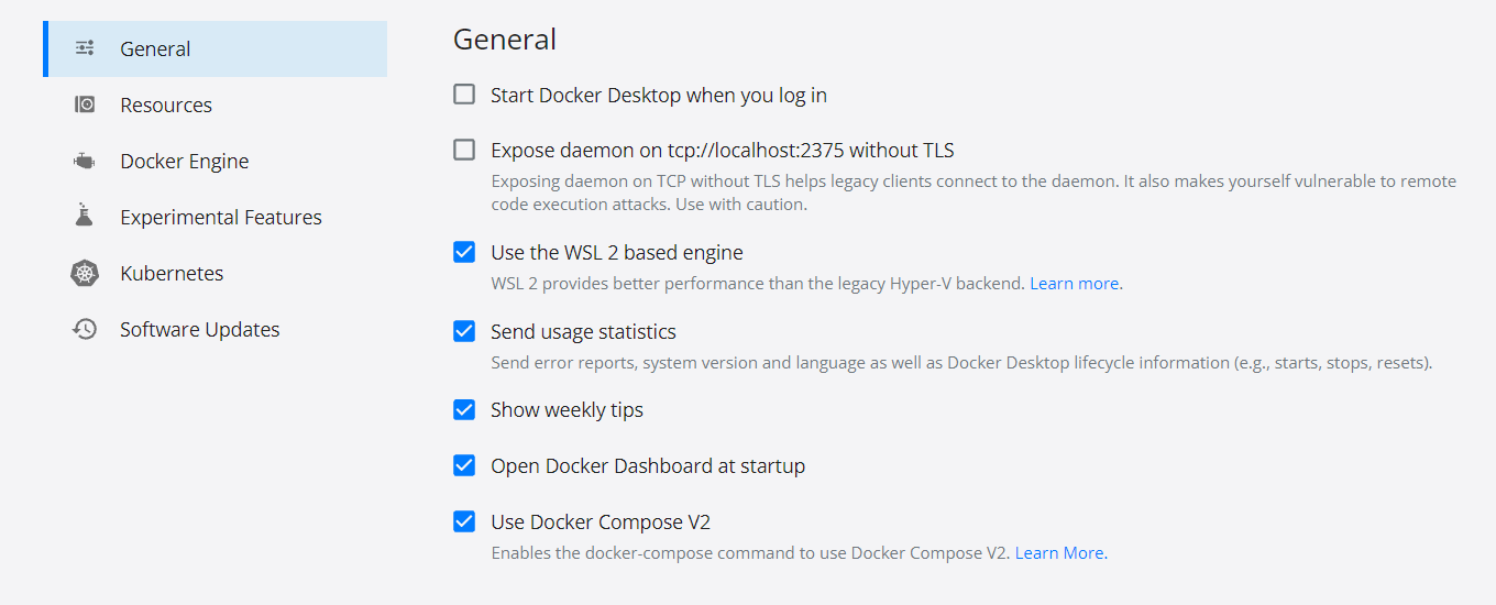 How To Disable GRPC Issue 12384 Docker for win GitHub
