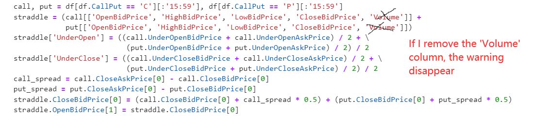 BUG A Value Is Trying To Be Set On A Copy Of A Slice From A DataFrame 