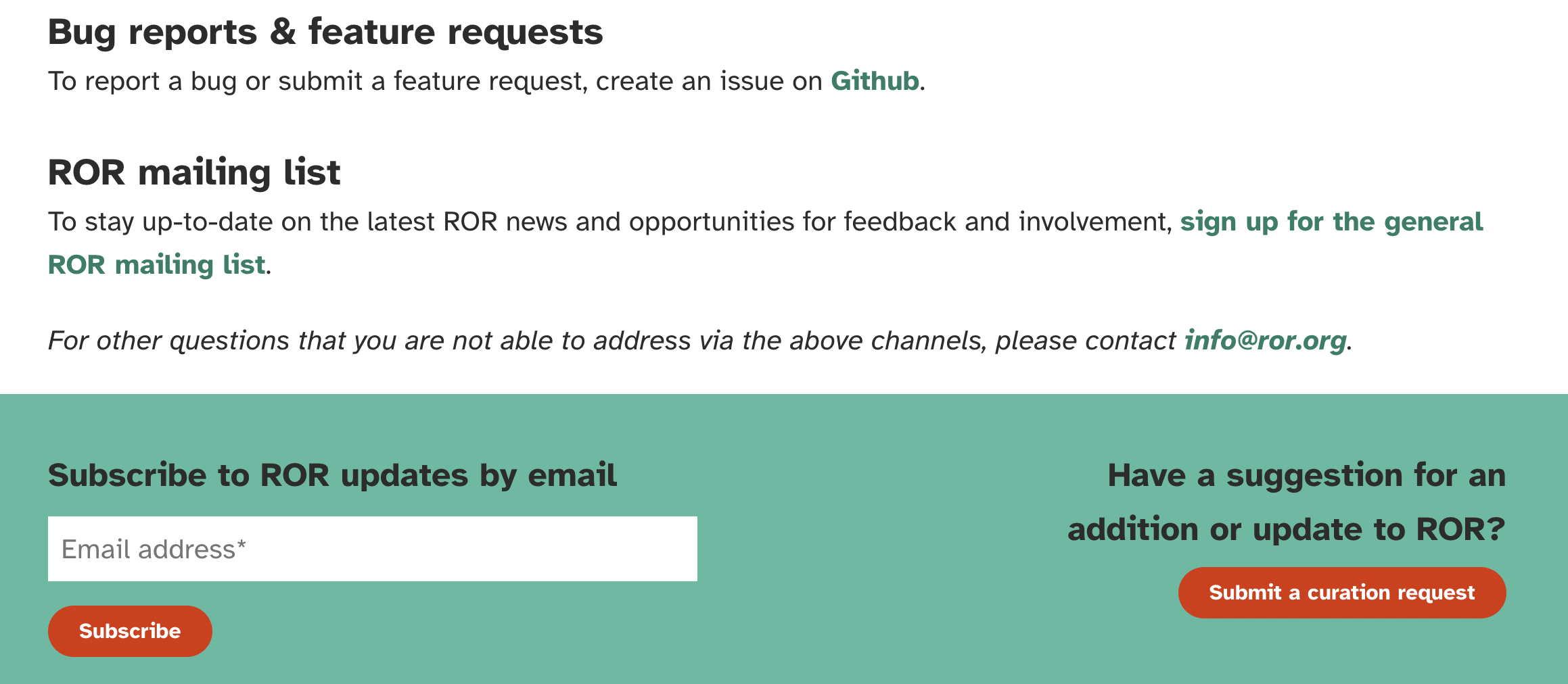 New site - final tweaks · Issue #70 · ror-community/ror-site · GitHub
