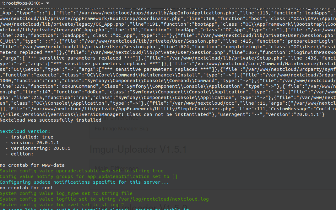 PostgreSQL username and/or password not valid · Issue #1627 · nextcloud/vm · GitHub