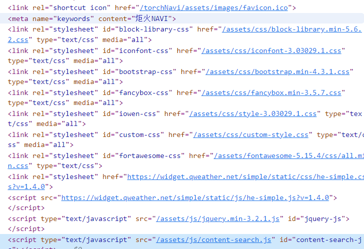 所有页面的样式都丢失了 · Issue #18 · shenweiyan/WebStack-Hugo · GitHub