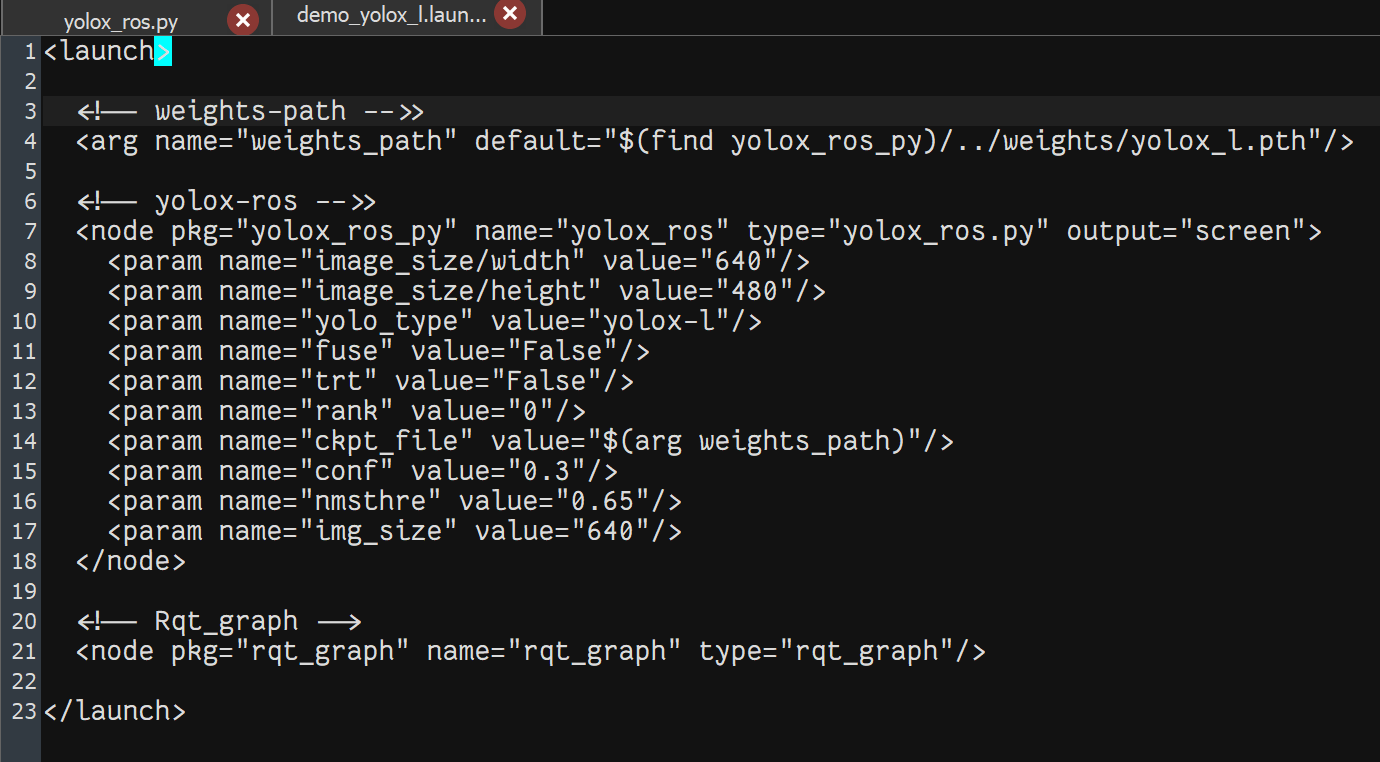 How to change the topic? · Issue #35 · Ar-Ray-code/YOLOX-ROS · GitHub