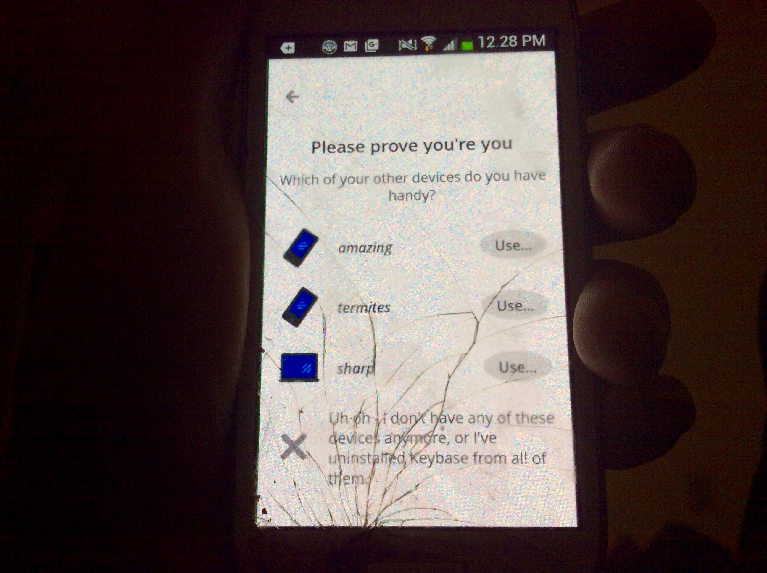 Android app crashes after naming device · Issue #6993 · keybase/client · GitHub