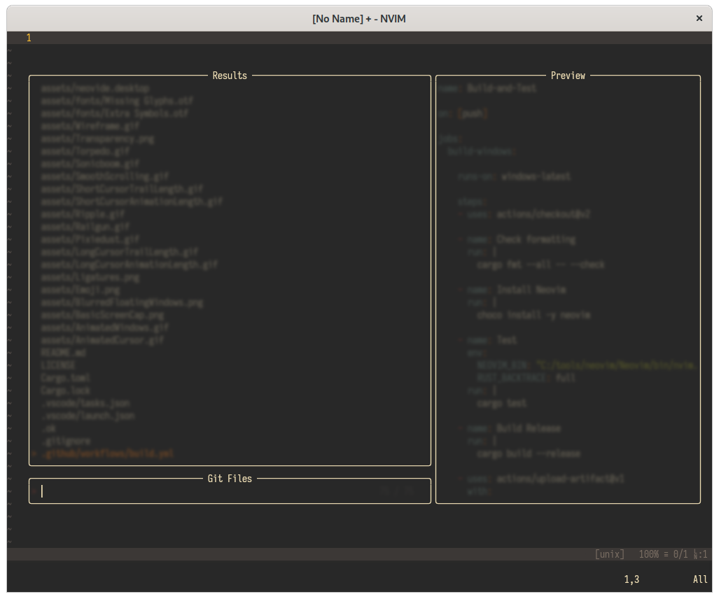 Multigrid: telescope.nvim plugin text is burred · Issue #512 · neovide/neovide · GitHub