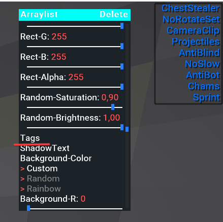 [BUG] Broken arraylist tags · Issue #495 · CCBlueX/LiquidBounce · GitHub