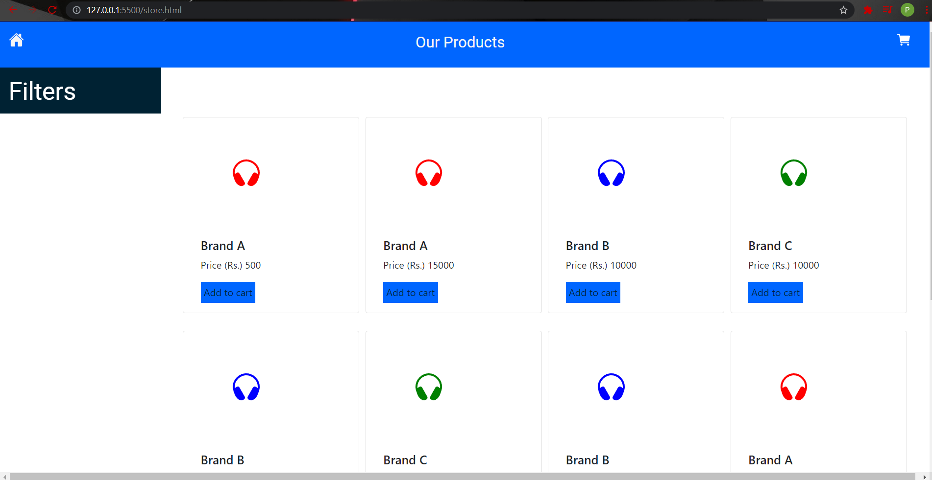 GitHub - pradyumn25/E-commerce-website: An E-commerce website built using HTML5, CSS3 ...