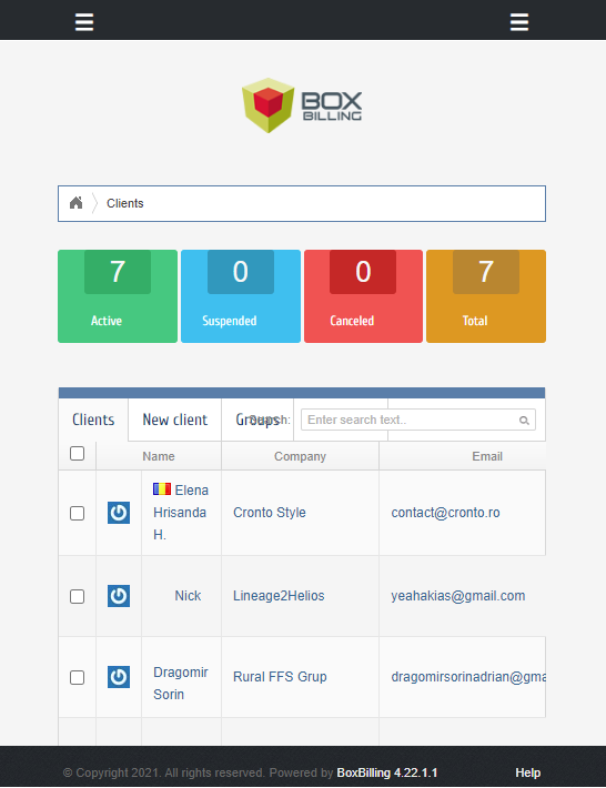 Admin theme re-design. by xSido · Pull Request #1142 · boxbilling ...