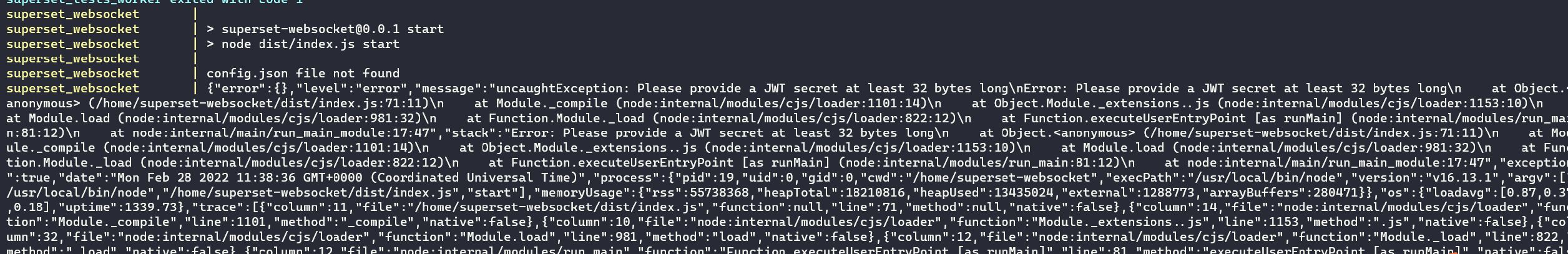 [Update Error]:error occured when upgraded Superset in docker WSL · Issue #18962 · apache ...