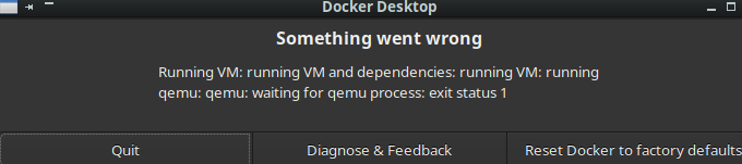 Error while trying to launch docker desktop · Issue #166 · docker/desktop-linux · GitHub