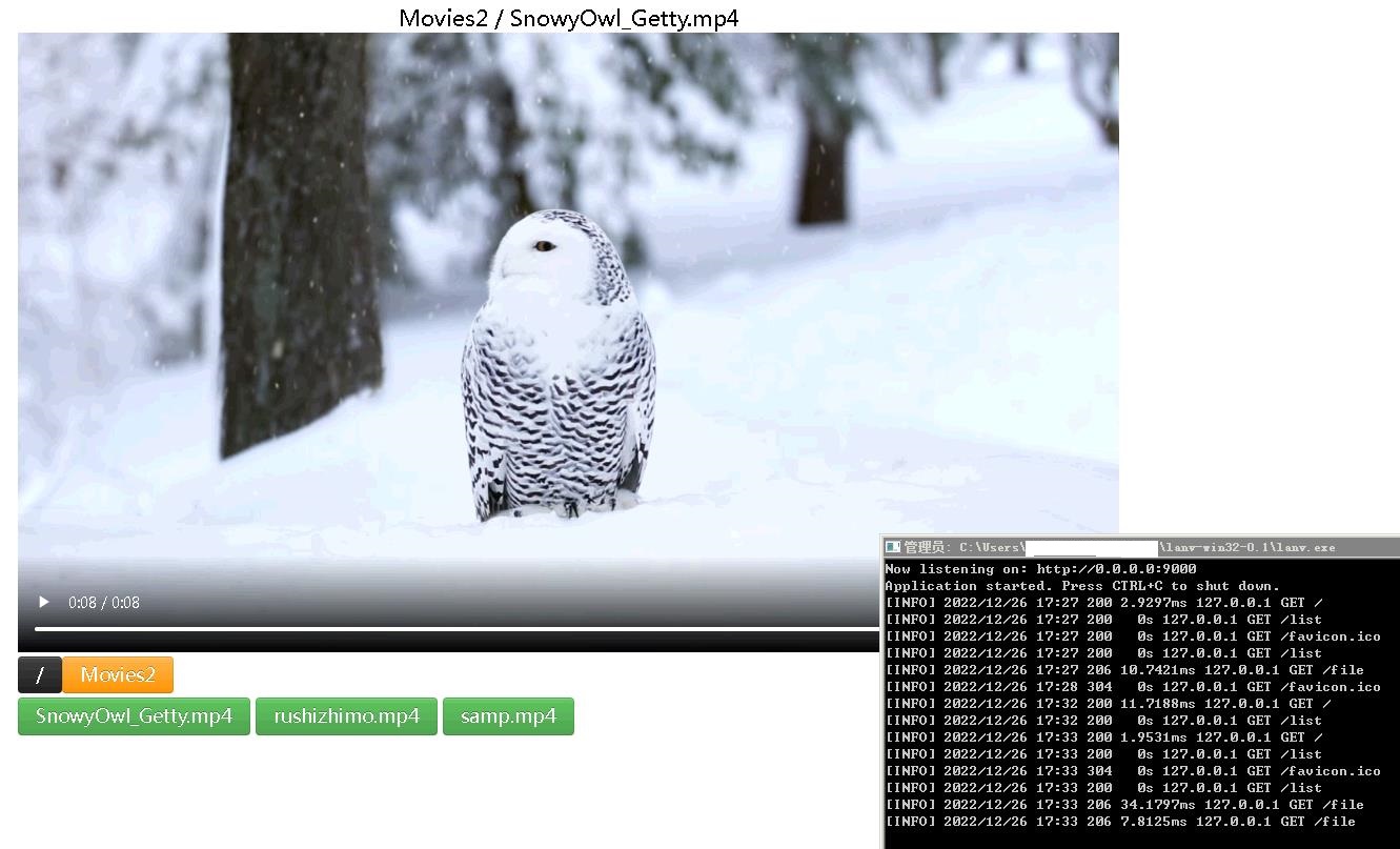 GitHub - goaq/lanv: lan video service