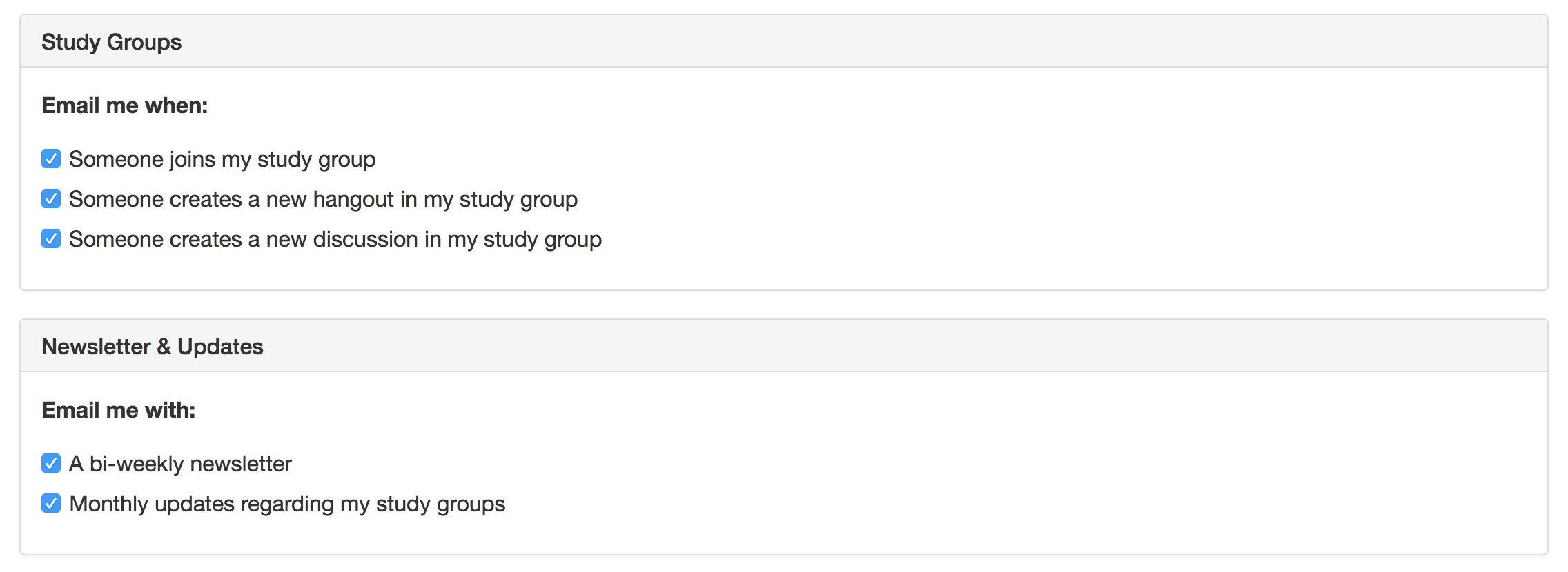 Default email notification settings · Issue #948 · codebuddies/codebuddies · GitHub
