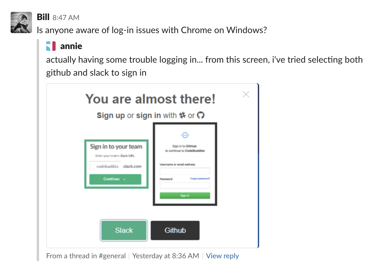 Issue: intermittent problems signing in to codebuddies.org · Issue #1109 · codebuddies ...