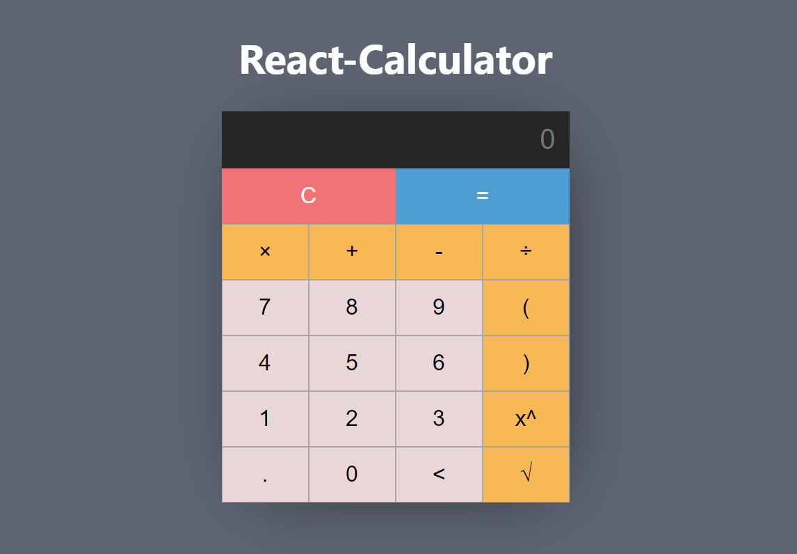 GitHub - srpari/react-calculator