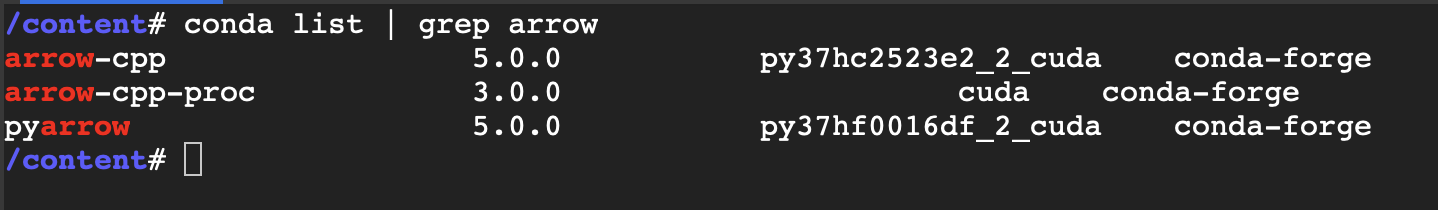 Error with "Expected 48 from C header, got 40 from PyObject" · Issue #10187 · rapidsai/cudf · GitHub