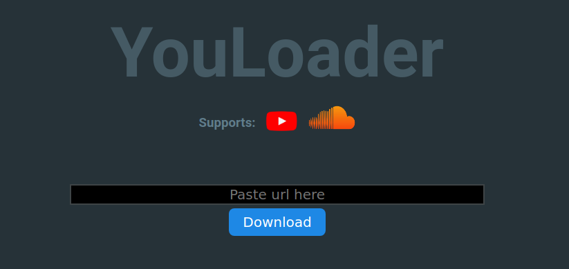 GitHub - SmileyBoy321/YouLoader: Website version of program to download ...