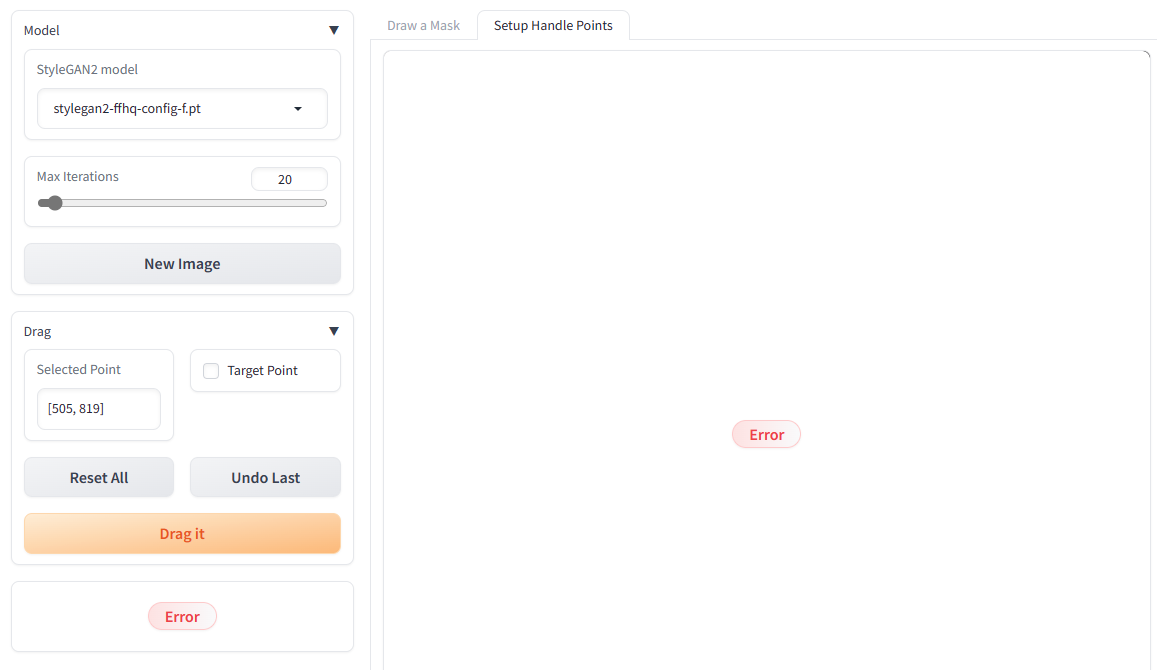 Out of memory error · Issue #44 · OpenGVLab/DragGAN · GitHub