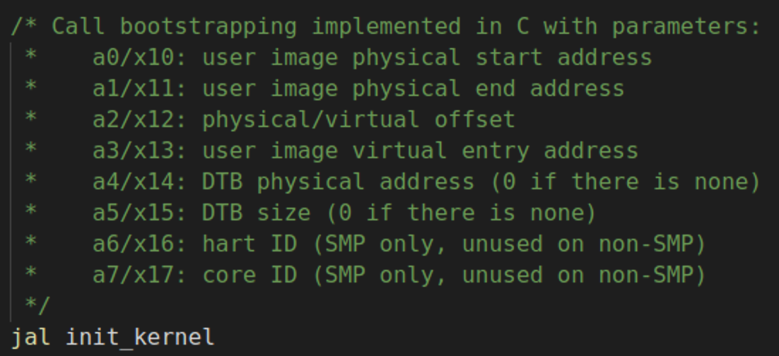 [question] kernel/src/arch/riscv/head.S · Issue #833 · seL4/seL4 · GitHub